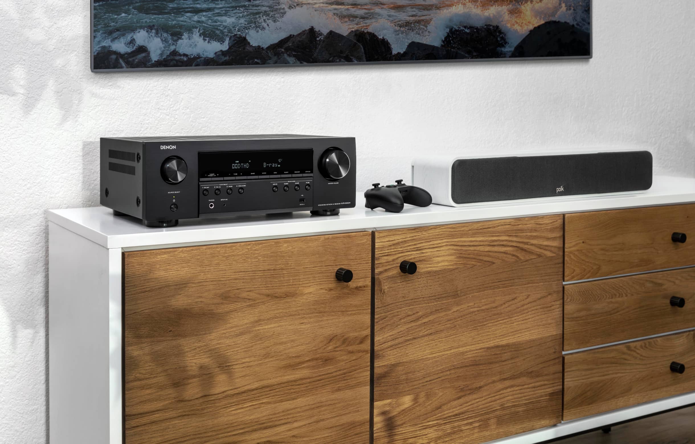DENON AVR-S660H 5.2 Ch. 75W 8K AV Receiver – Bombay Audio