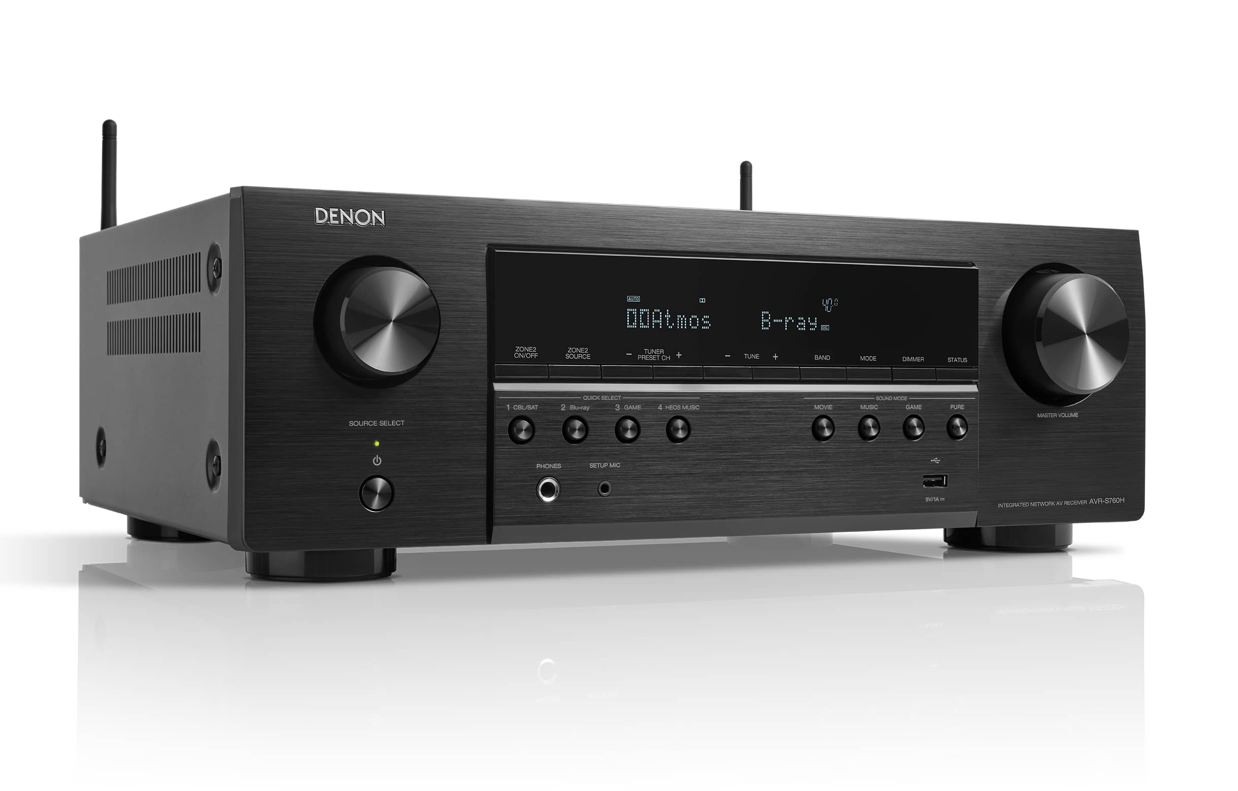 DENON AVR-S760H 7.2 Ch. 140W 8K AV Receiver Online – Bombay Audio