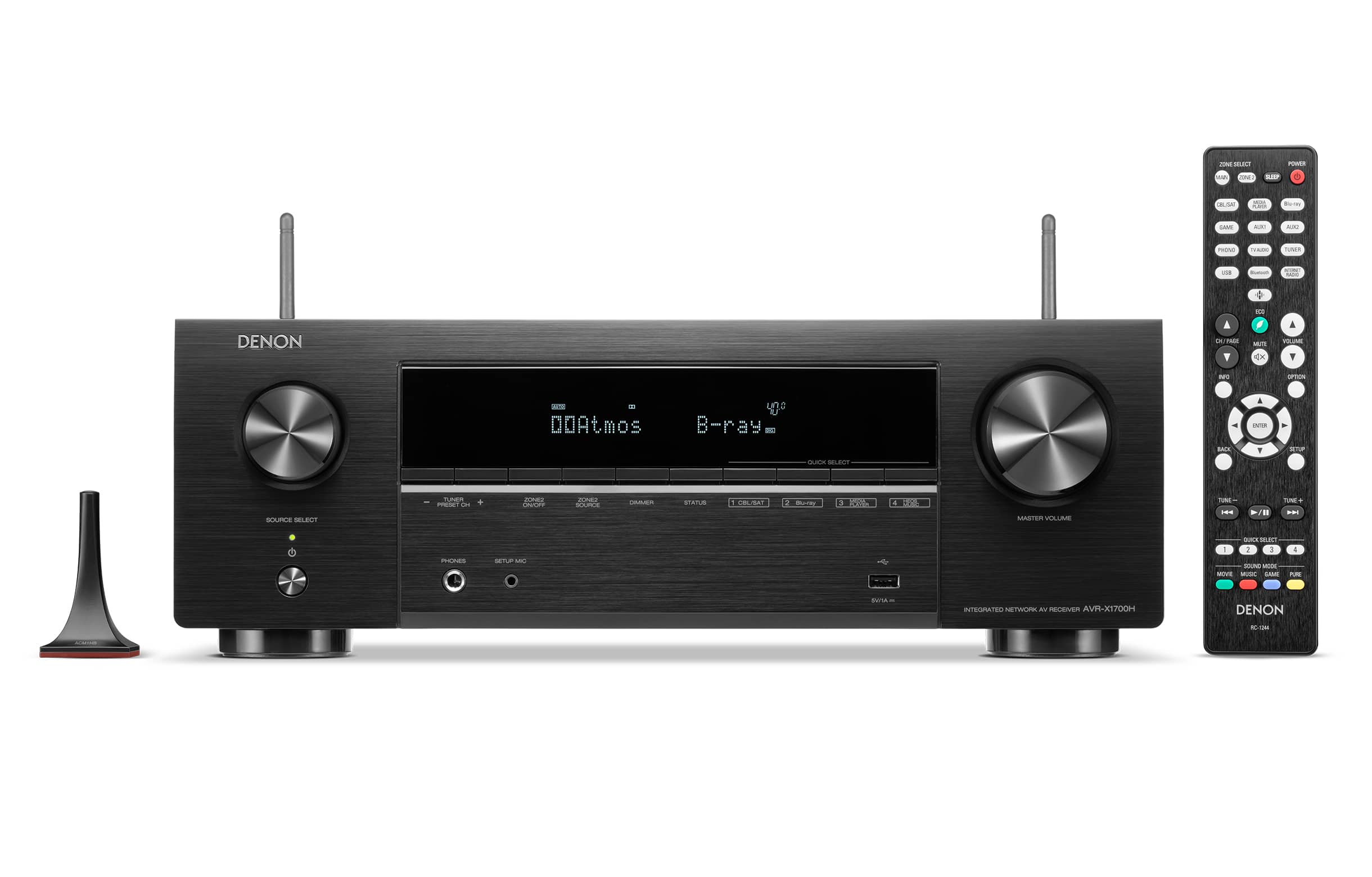DENON AVR-X1700H 7.2ch 8K AV RECEIVER Online – Bombay Audio