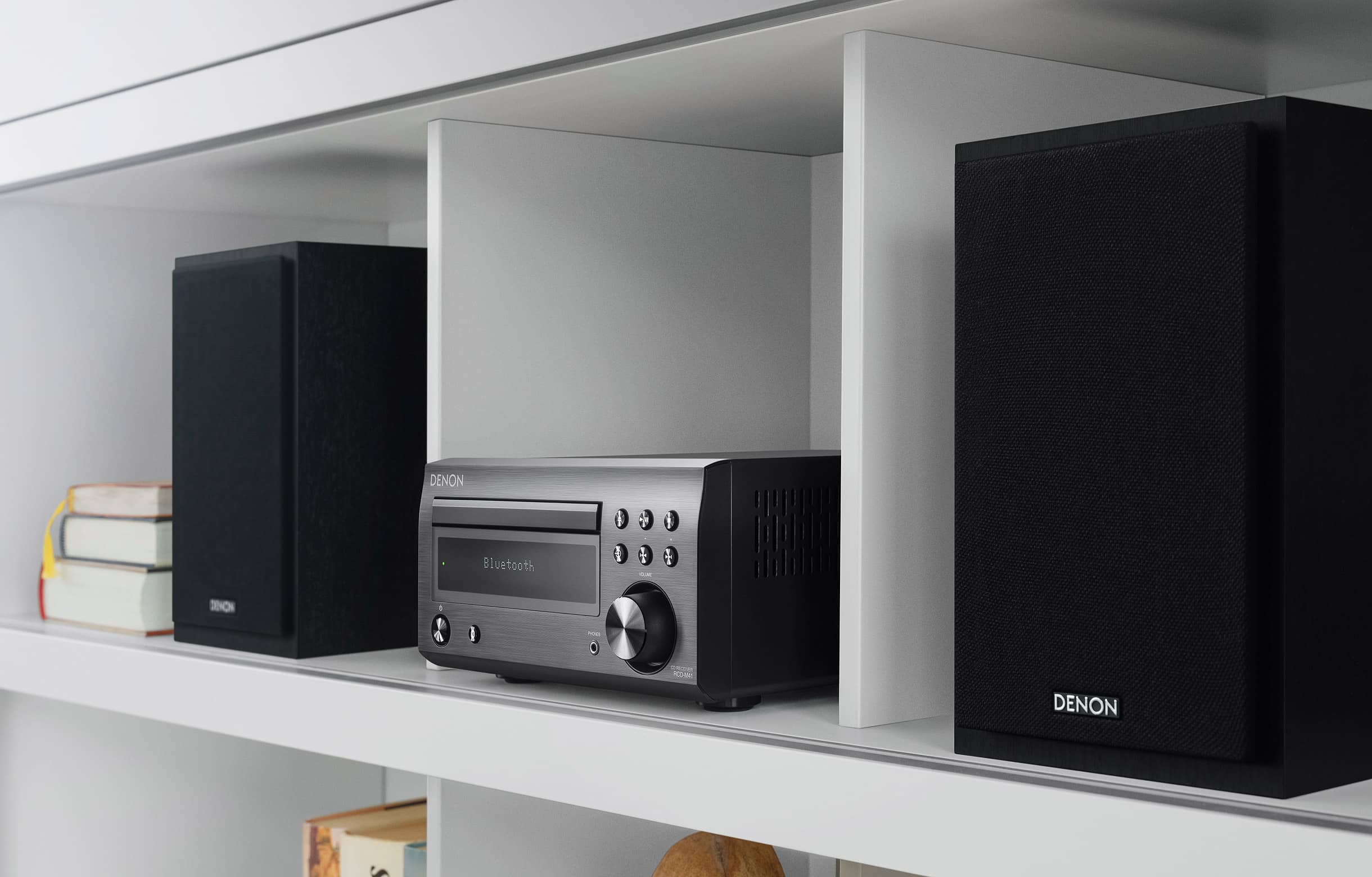DENON RCD-M41 Compact Hi-Fi System with CD Player & Bluetooth – Bombay ...